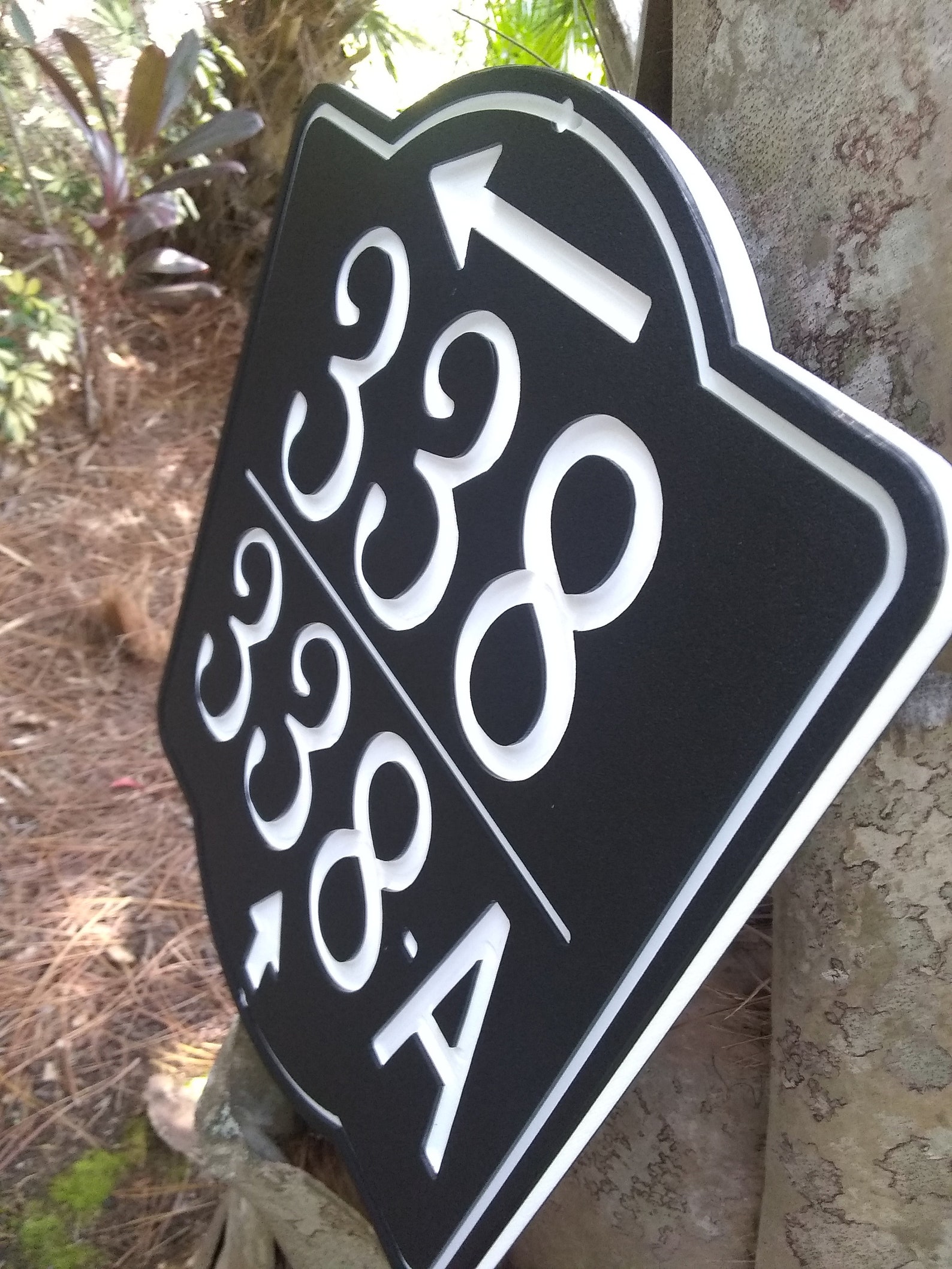 Multiple Address Stake Engraved, Shared Driveway Personalized Sign ...