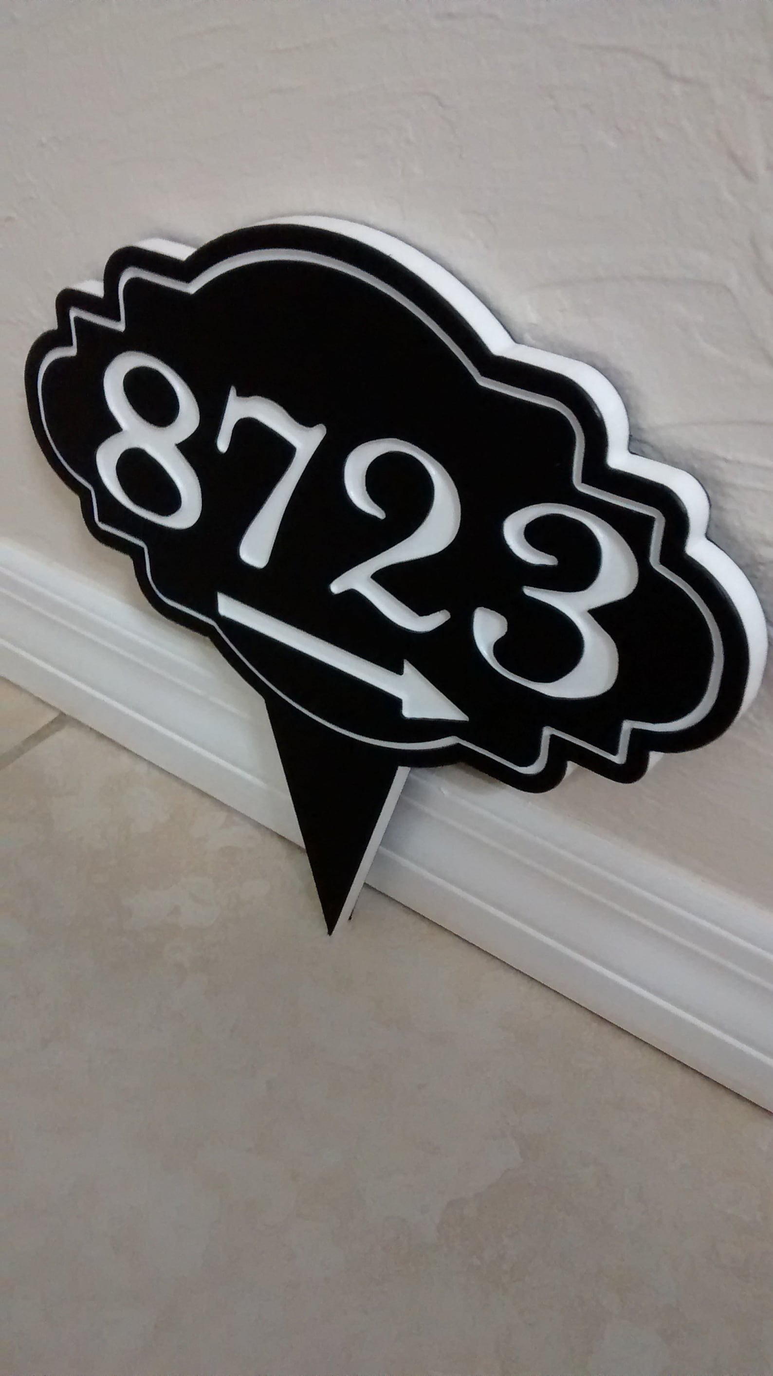 House Numbers Address Numbers Address Numbers Sign House | Etsy