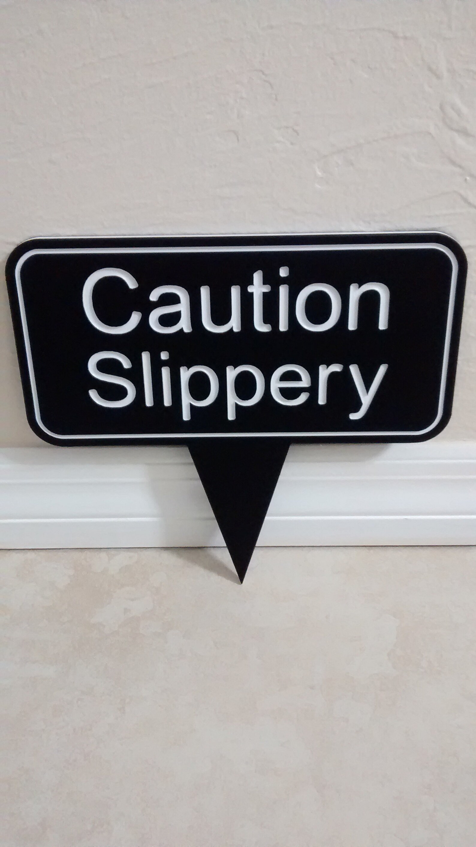 Caution Sign Warning Sign Engraved Sign Outdoor Yard Sign - Etsy