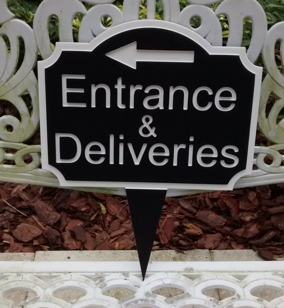 Entrance Sign Shop Sign Business Sign Signs With Arrows - Etsy