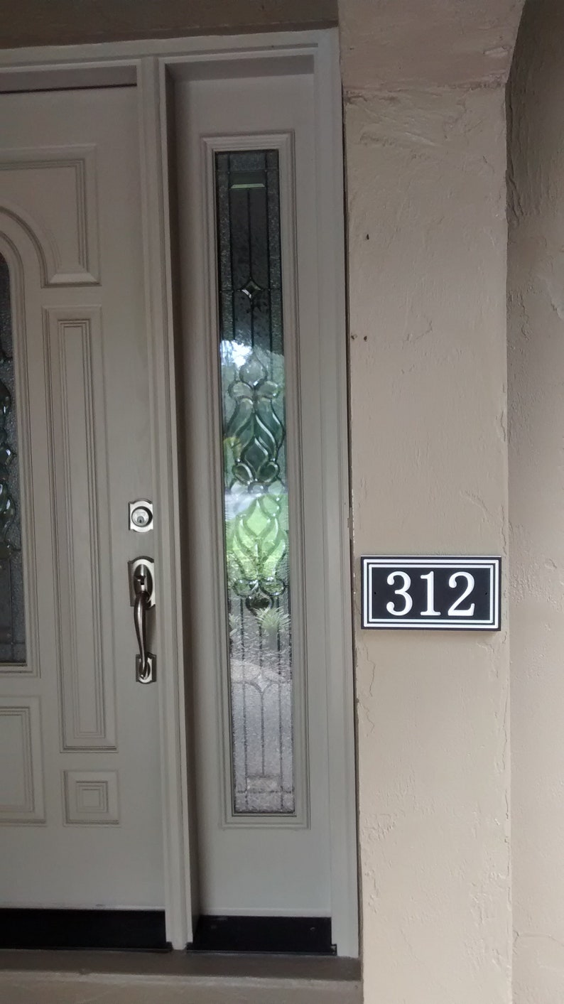 House Numbers, Address Numbers, Address Numbers Sign, House Number Sign ...
