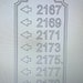 Community Directional Address Sign, Neighborhood Boulevard Information ...