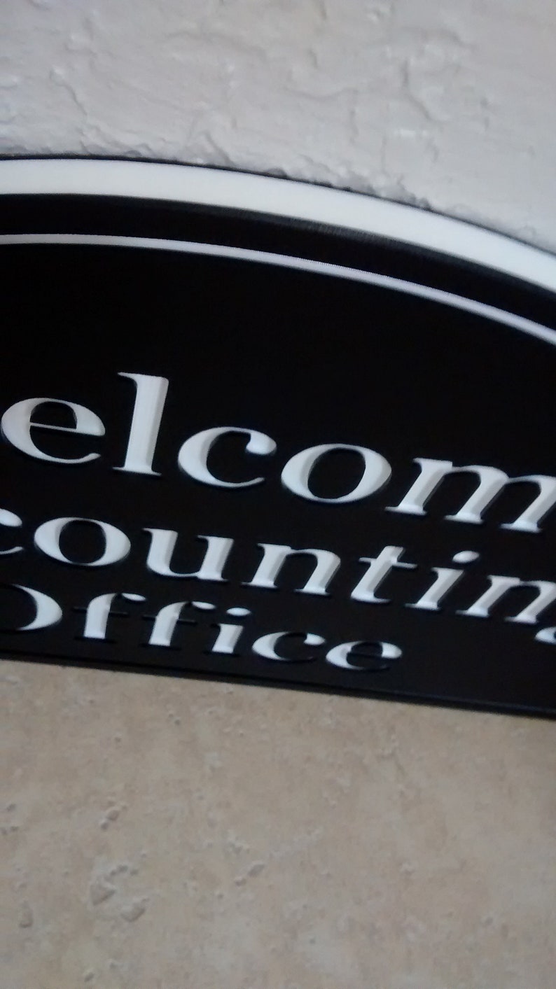 Custom Business Sign Office Sign Modern Business Sign - Etsy