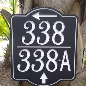 Multiple Address Stake Engraved, Shared Driveway Personalized Sign ...
