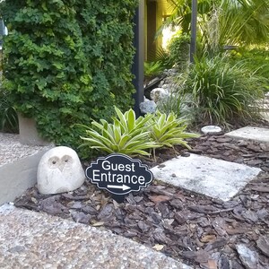 Guest Entrance Sign, Welcome Suite Guest Quarters, Airbnb Guest Room ...
