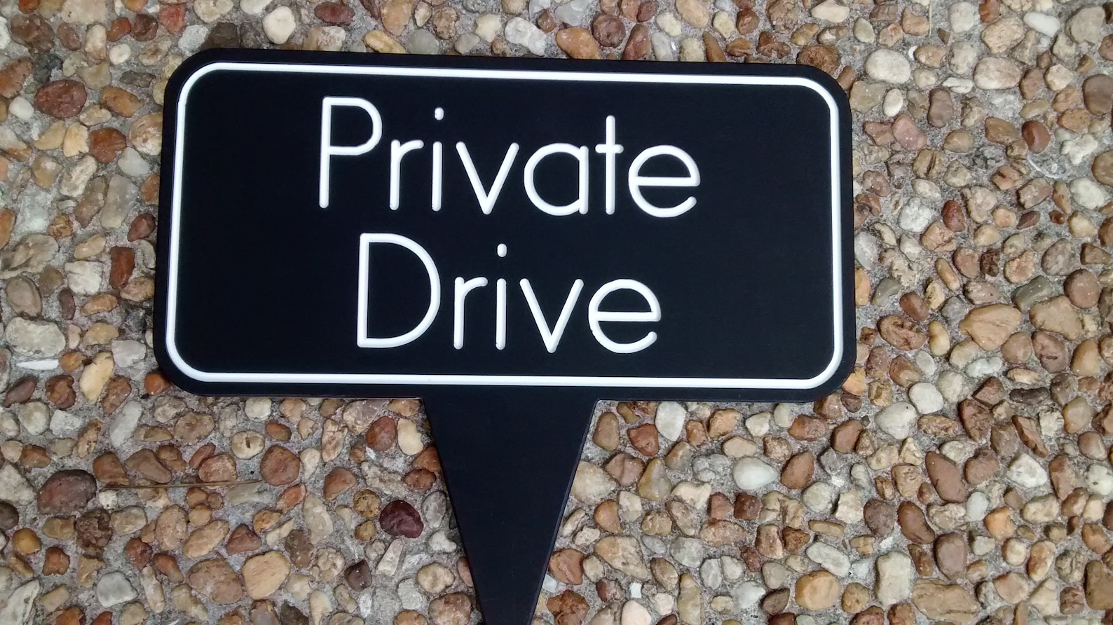 Private Drive Sign, Private Drive, Private Drive Yard Sign, Yard Sign ...