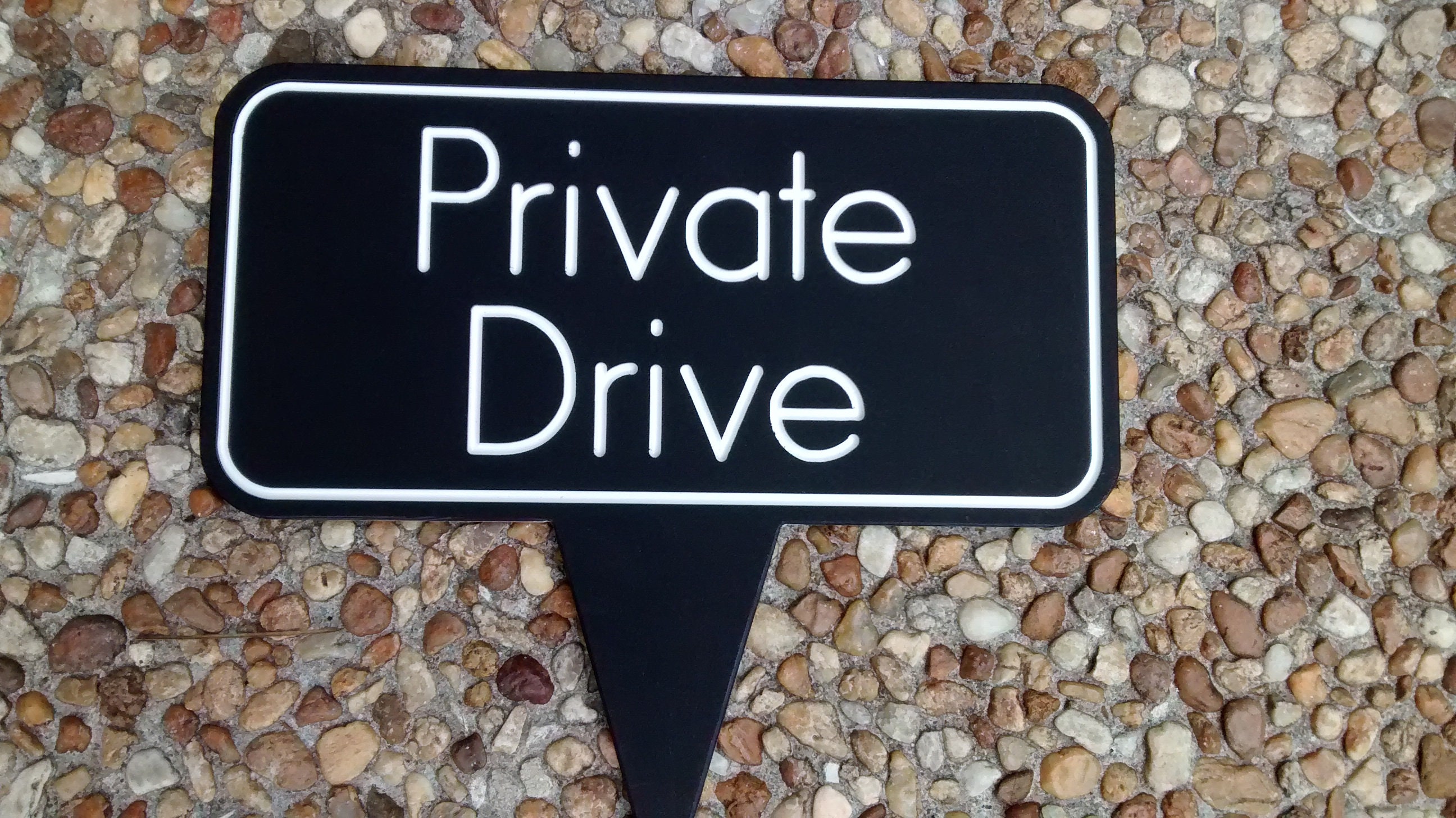 Private Drive Sign Private Drive Private Drive Yard Sign - Etsy