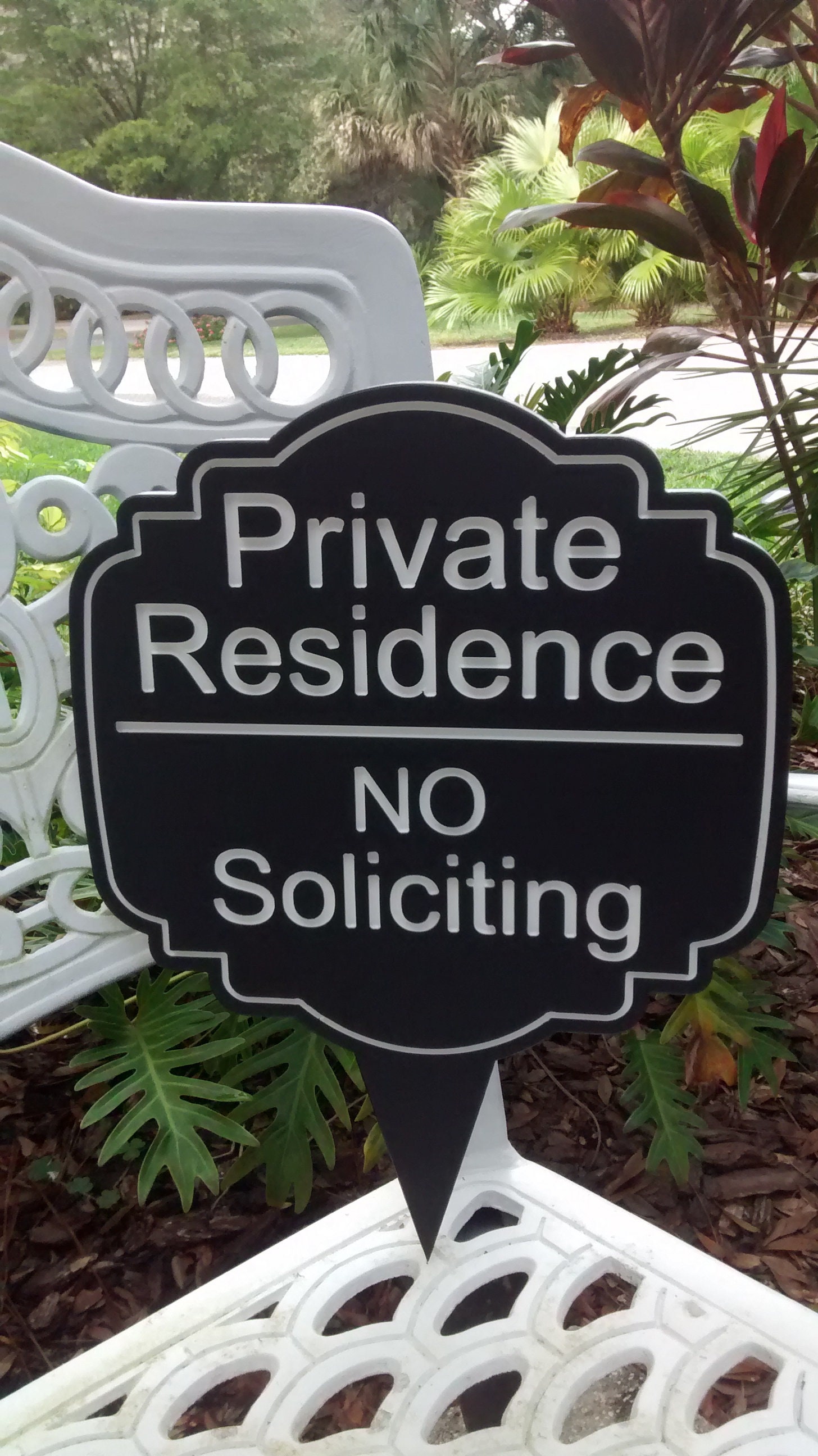 Private Residence, Outdoor Sign, Yard Sign, Warning Sign, Lawn Sign ...