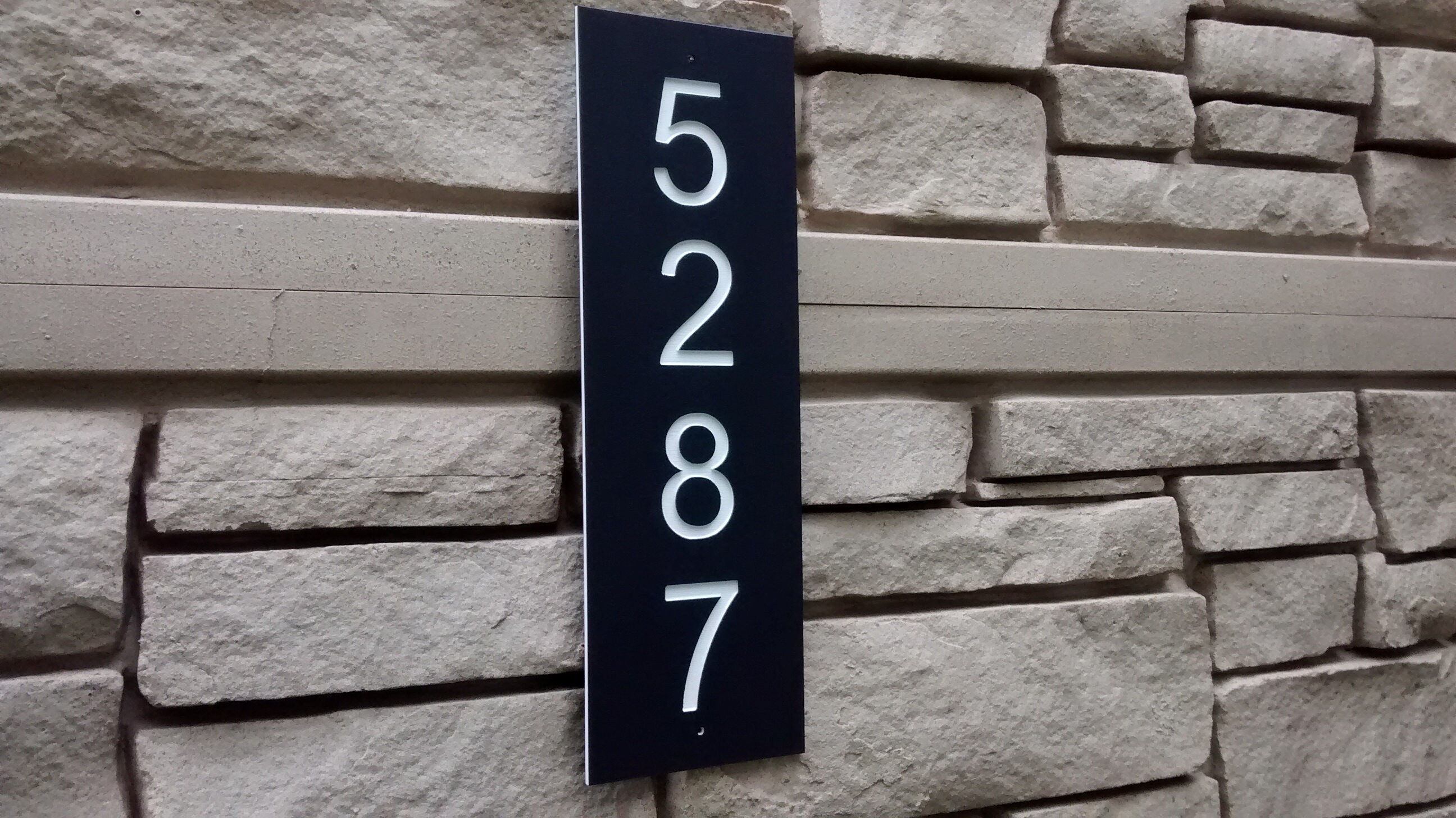 Address Numbers Sign House Numbers Sign Address Plaque | Etsy