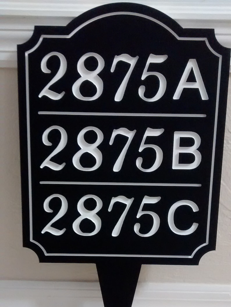Home Number, Home Numbers, House Sign, House Plaque, Home Address Sign ...