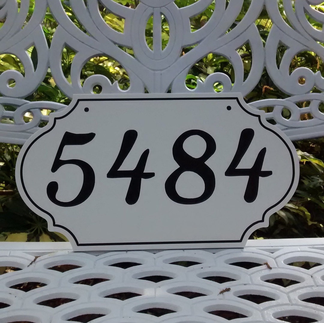 House Number Plaque, House Number, Address Plaque, House Number ...