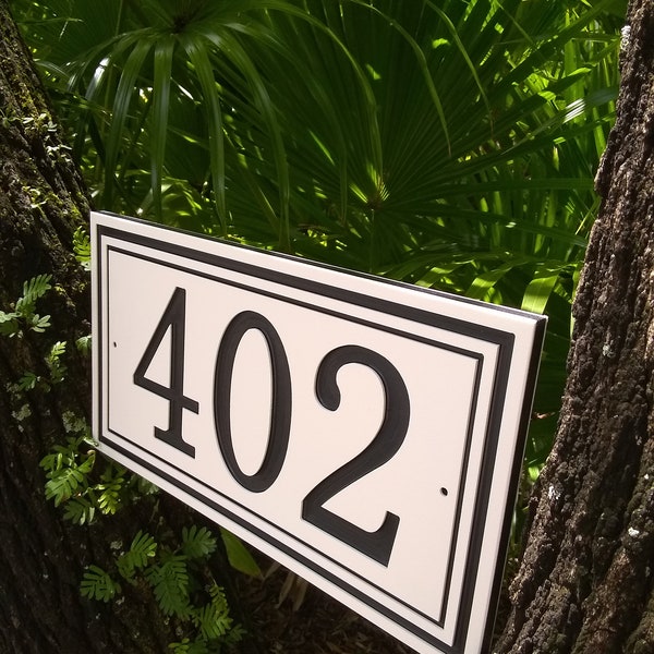 House Number Yard Sign - Etsy