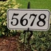 Home Number, Home Numbers, House Sign, House Plaque, Home Address Sign ...