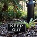 Keep Out, Keep Out Sign, Keep Out Plasic, Keep Out Plastic Sign, Out ...