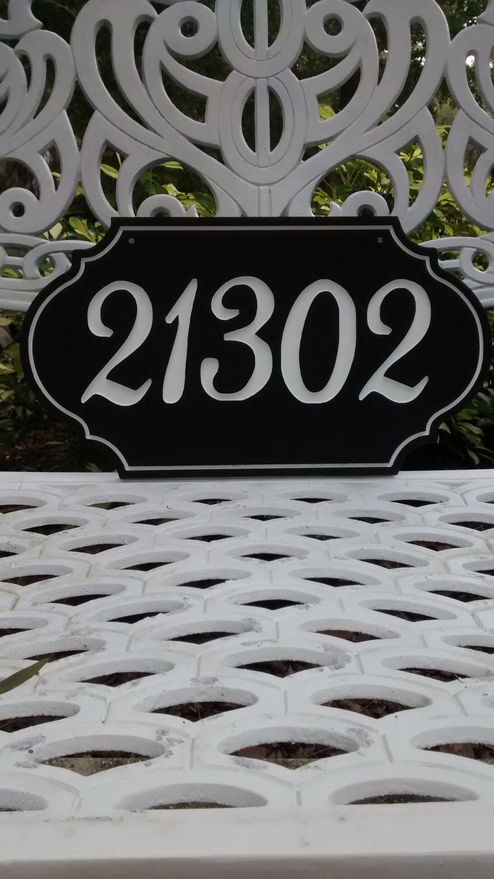 House Number Plaque House Number Plaque Address Plaque - Etsy