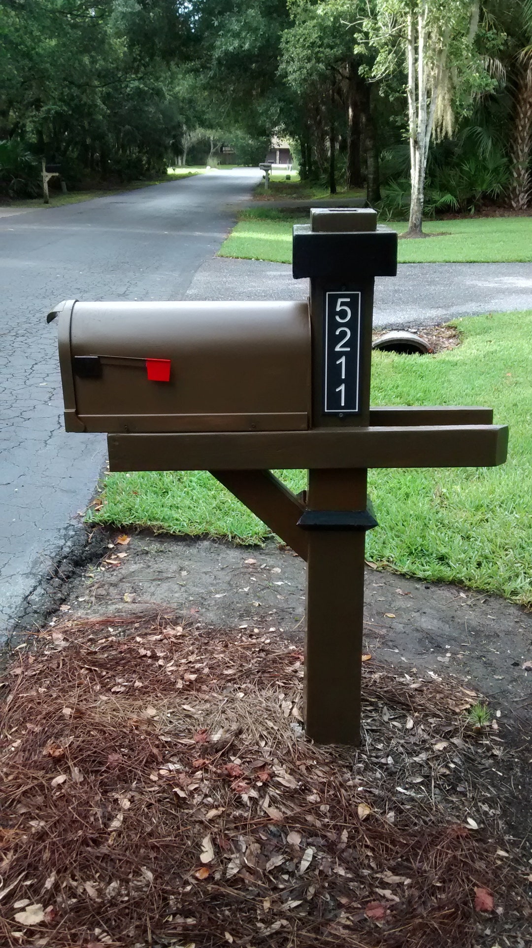 Post Numbers, Post Plaque, Post Address Sign, Mailbox Post Numbers ...