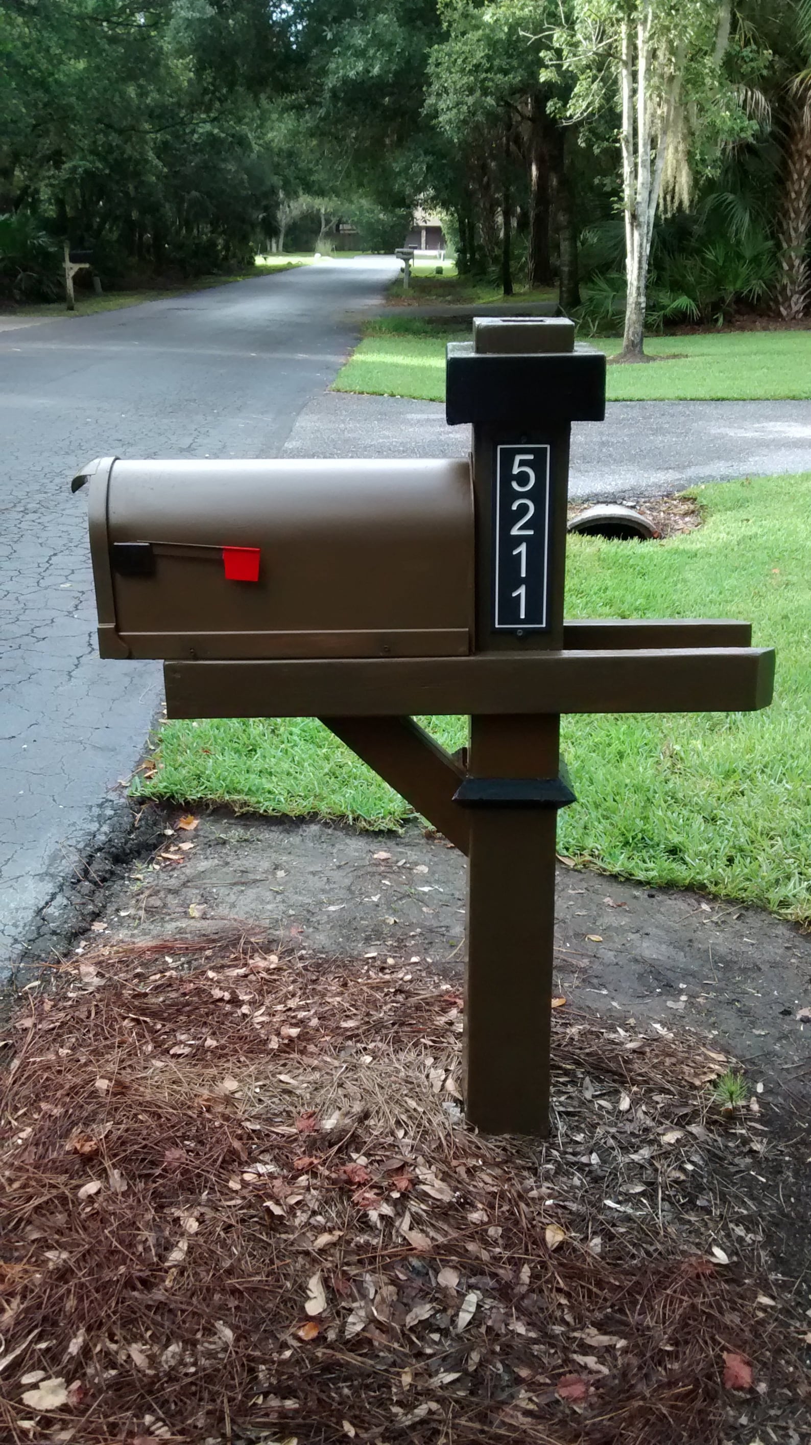 Post Numbers Post Plaque Post Address Sign Mailbox Post - Etsy