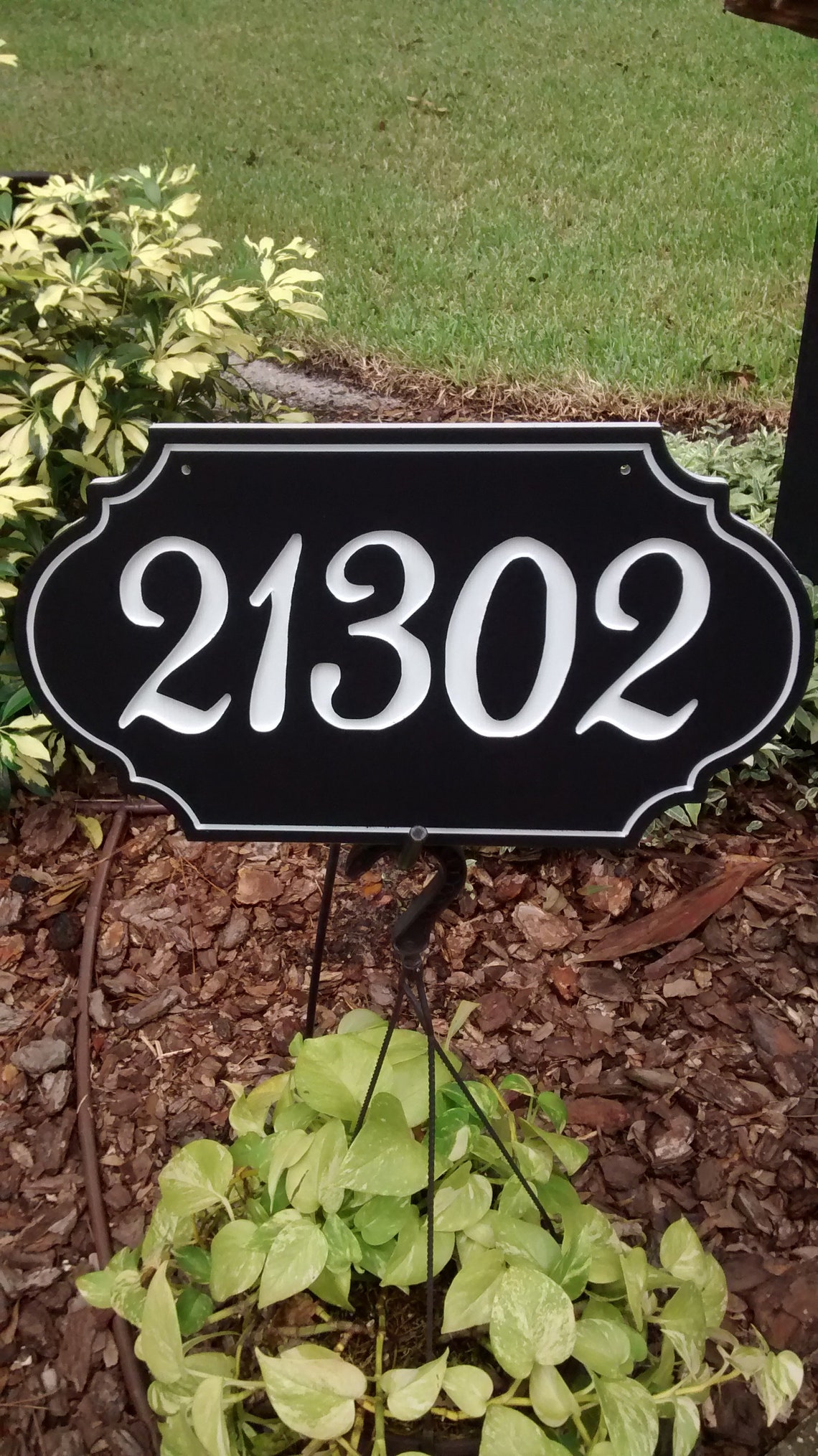House Number Plaque House Number Plaque Address Plaque - Etsy