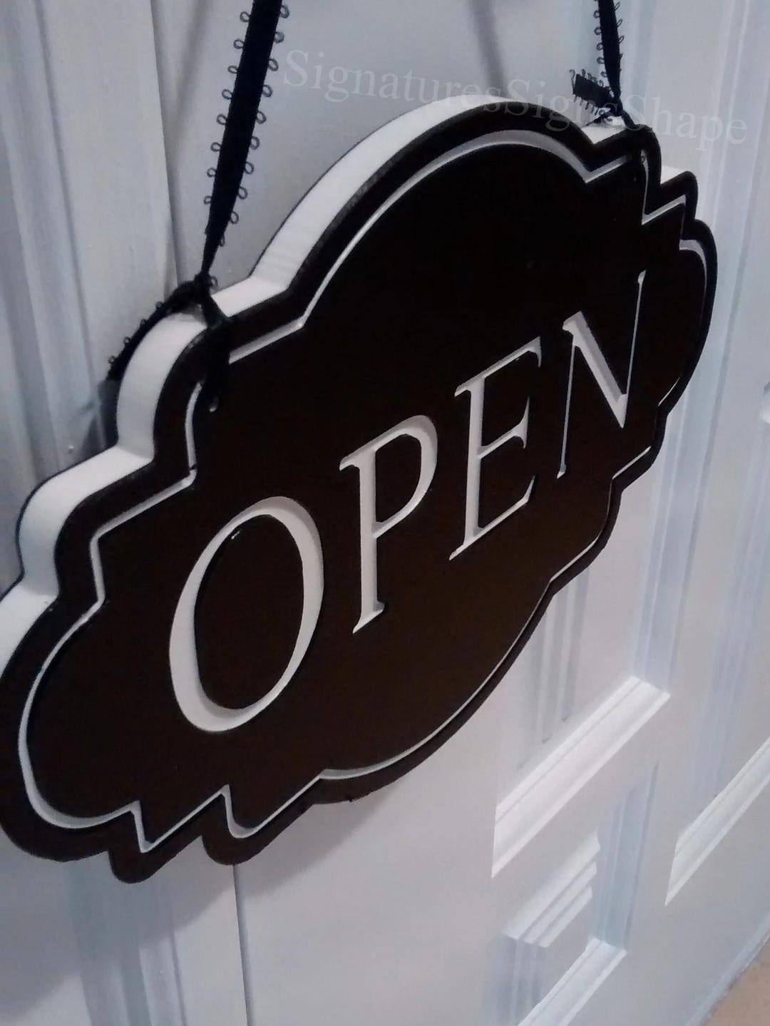 Open and Closed Sign, Open Door Sign, Modern Sign, Business Sign ...