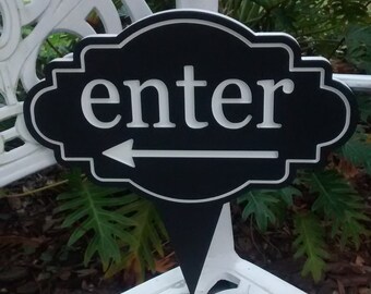 Please Use Front Door Business Sign Enter Welcome Door Signs - Etsy
