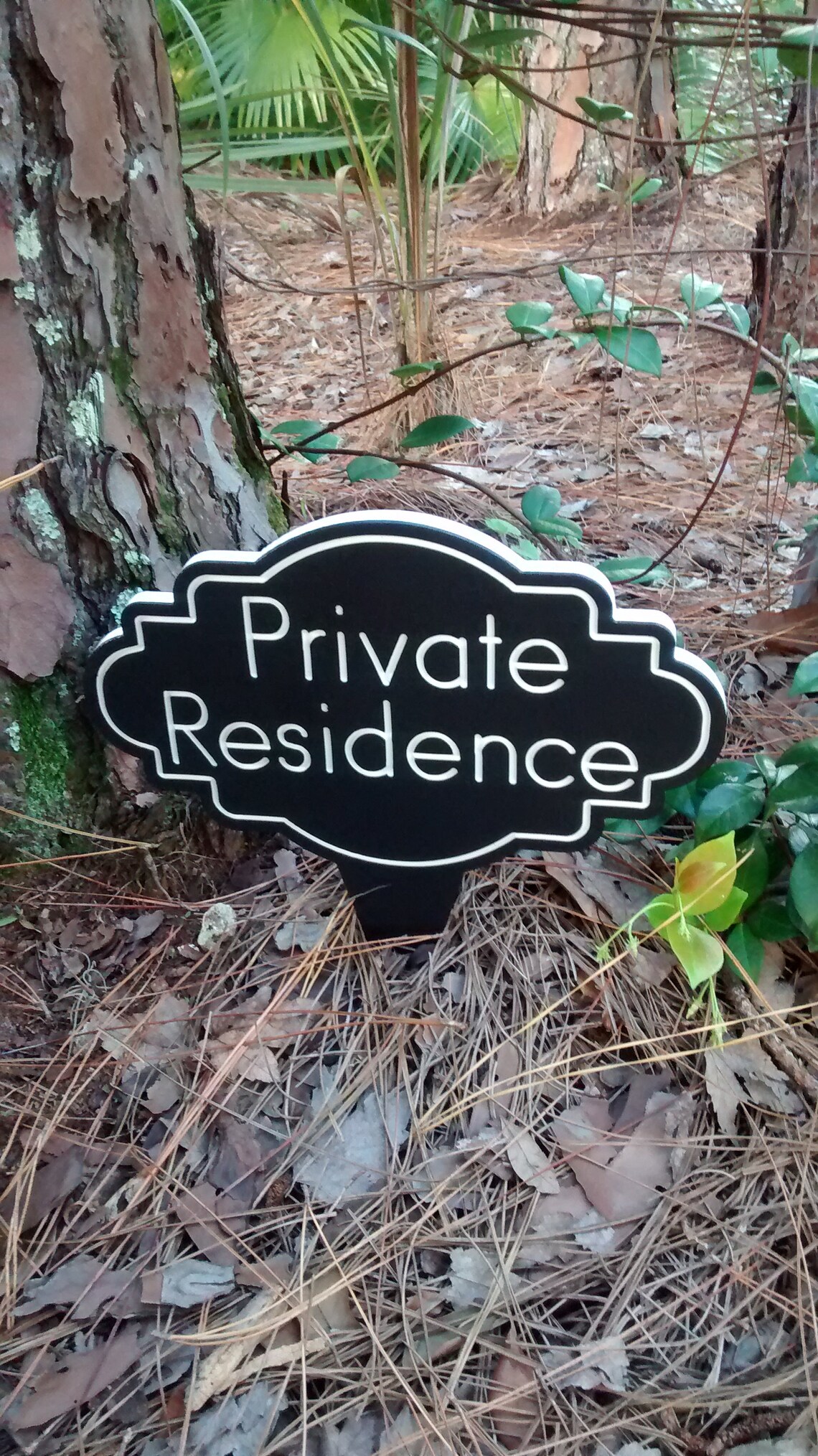 Private Residence Sign Yard Sign Entryway Sign Do Not | Etsy