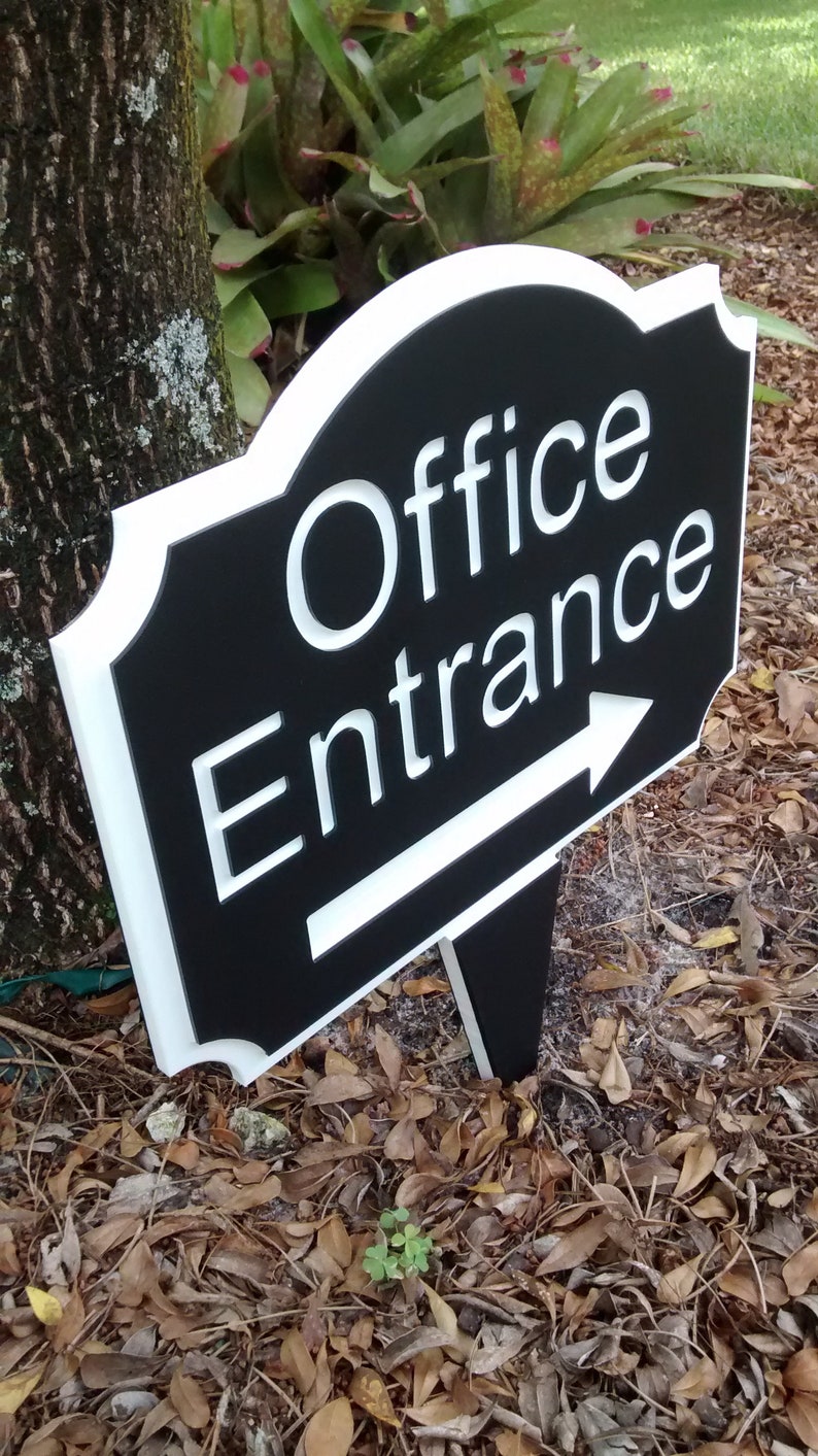 Letrero de entrada letrero de tienda letrero comercial - Etsy España