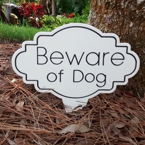Dog Sign, Pet Sign, Warning Sign, Puppy Sign, Beware of Dogs Sign ...