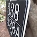 Multiple Address Stake Engraved, Shared Driveway Personalized Sign ...