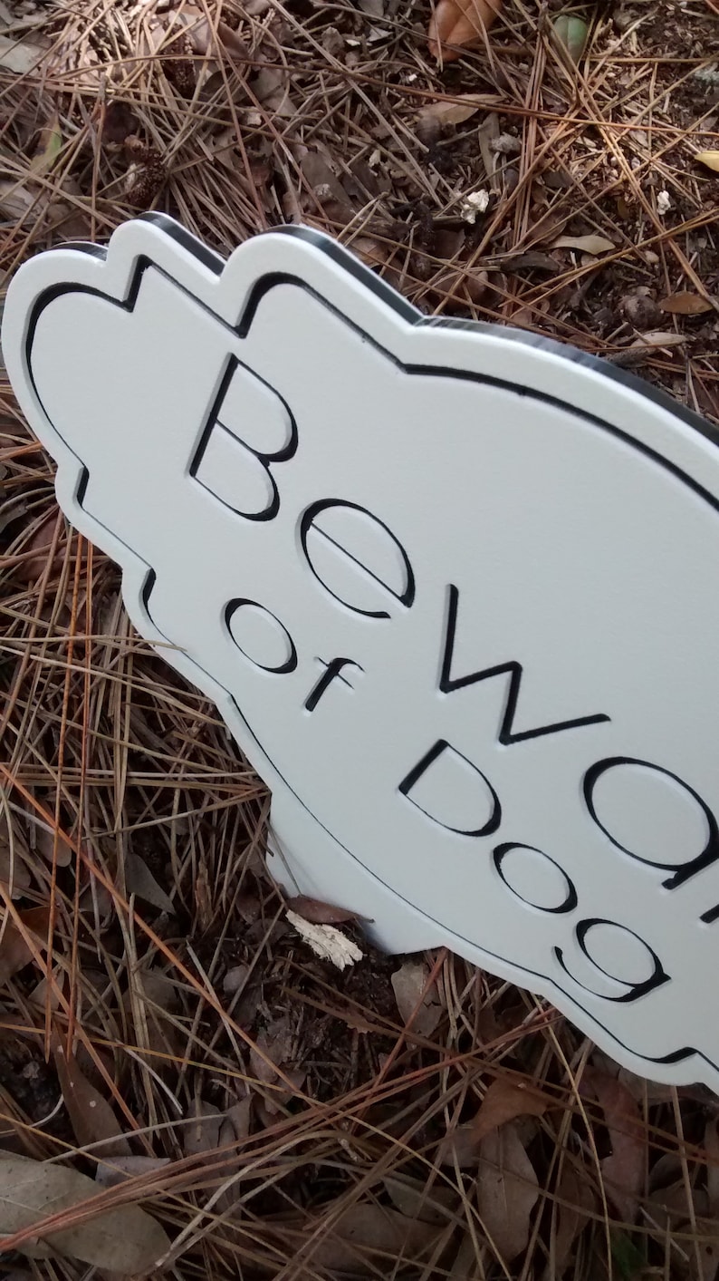 Dog Sign Pet Sign Warning Sign Puppy Sign Beware of Dogs - Etsy