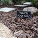 Yard Sign, Caution Sign, Watch Your Step Outdoor Decor Business Sign ...