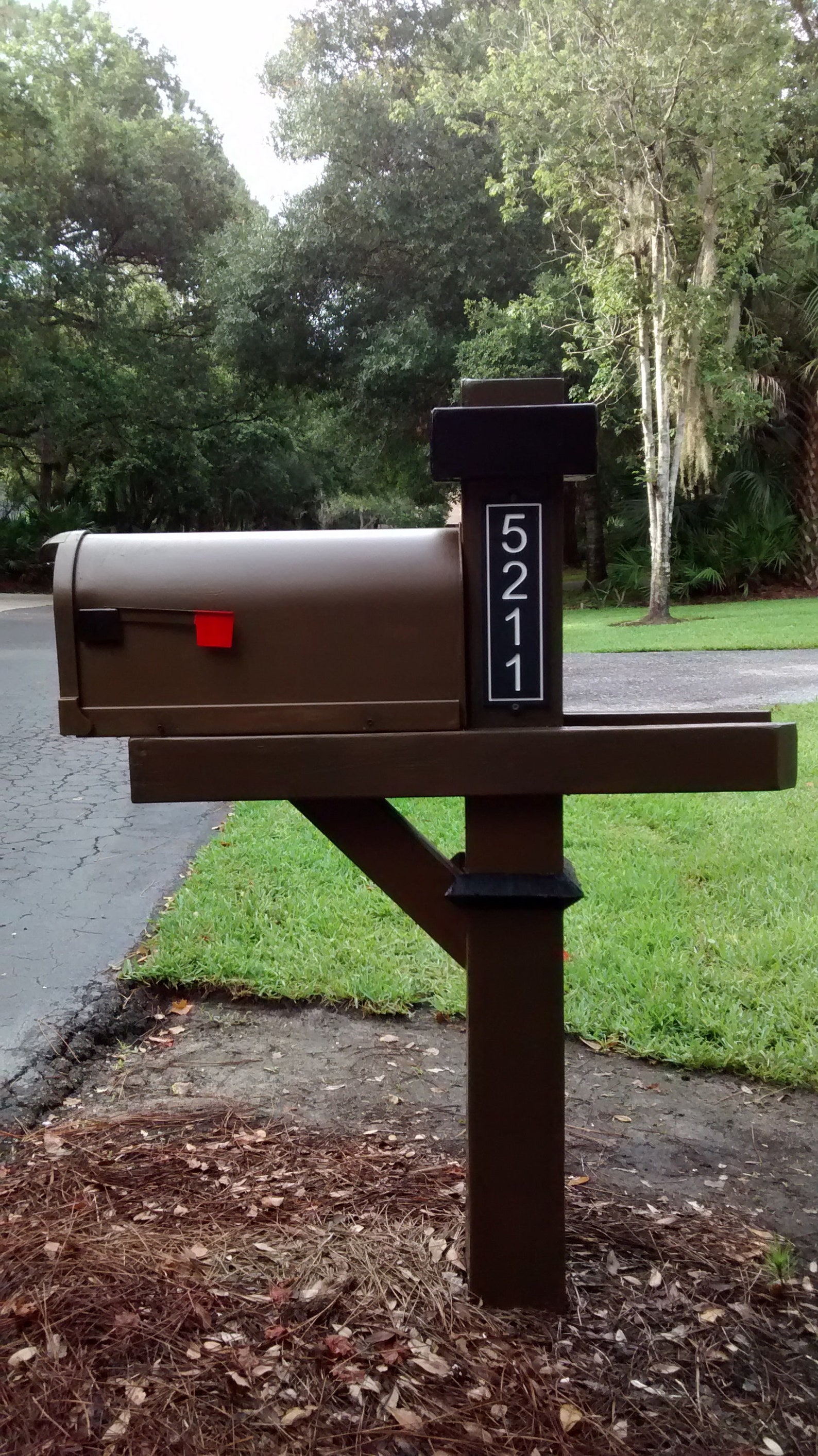Post Numbers Post Plaque Post Address Sign Mailbox Post - Etsy
