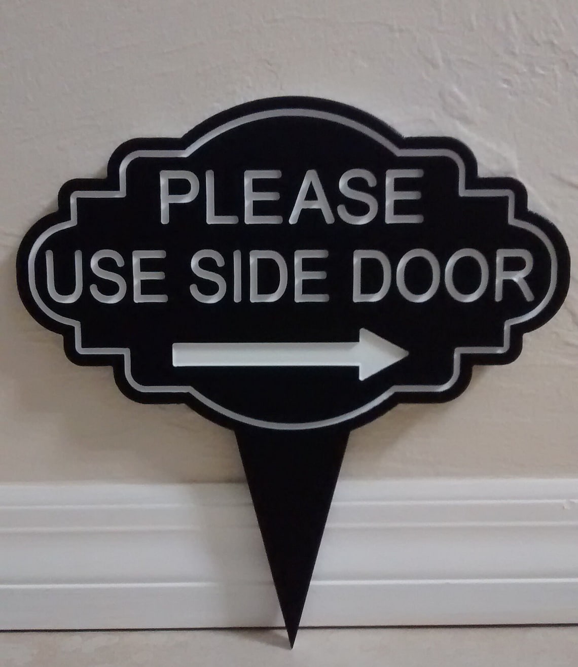 Please Use Side Door Pleases Use Front Door Please Use Other - Etsy
