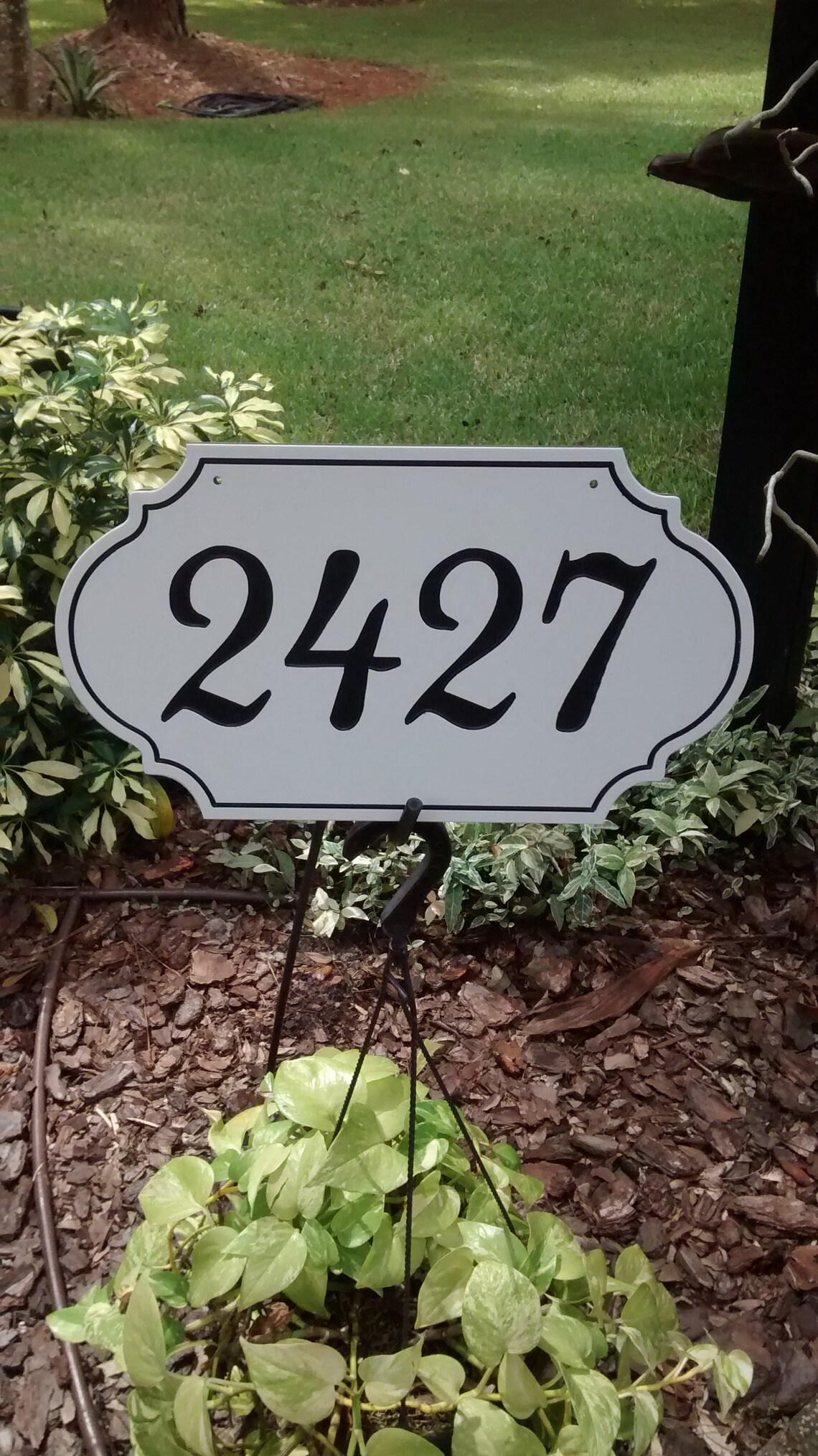 House Number Plaque House Number Plaque Address Plaque - Etsy