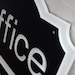 Office Sign, Outdoor Office Sign, Home Office Sign, Signs With Arrows ...