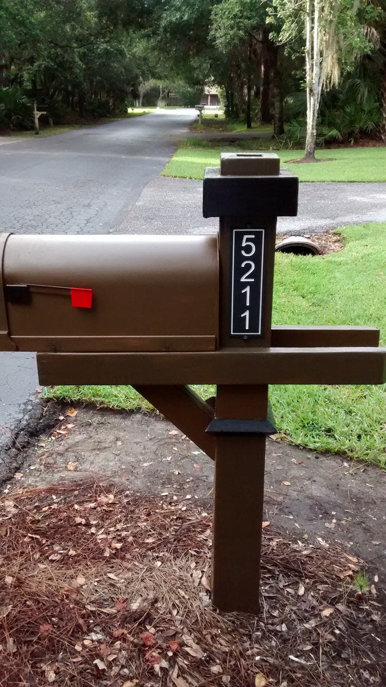 Address Plaque Address Plaque Mailbox Address Sign Address | Etsy