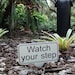 Yard Sign, Caution Sign, Watch Your Step, Yard Decor, Custom Yard Sign ...