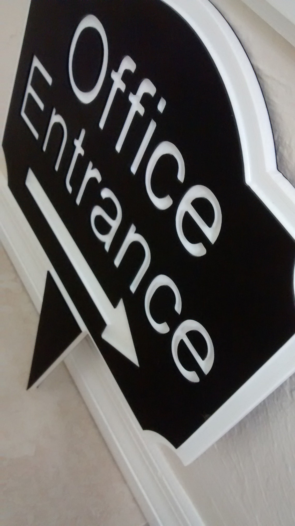 Entrance Sign Shop Sign Business Sign Signs With Arrows | Etsy