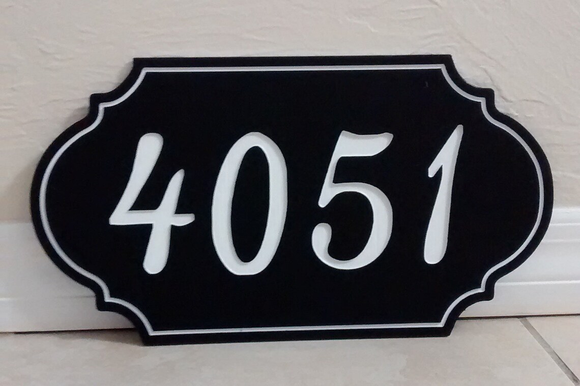 House Numbers Sign Address Numbers Sign Address Sign | Etsy