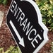 House Numbers, Shop Sign With Arrow, Business Address Sign, Office ...