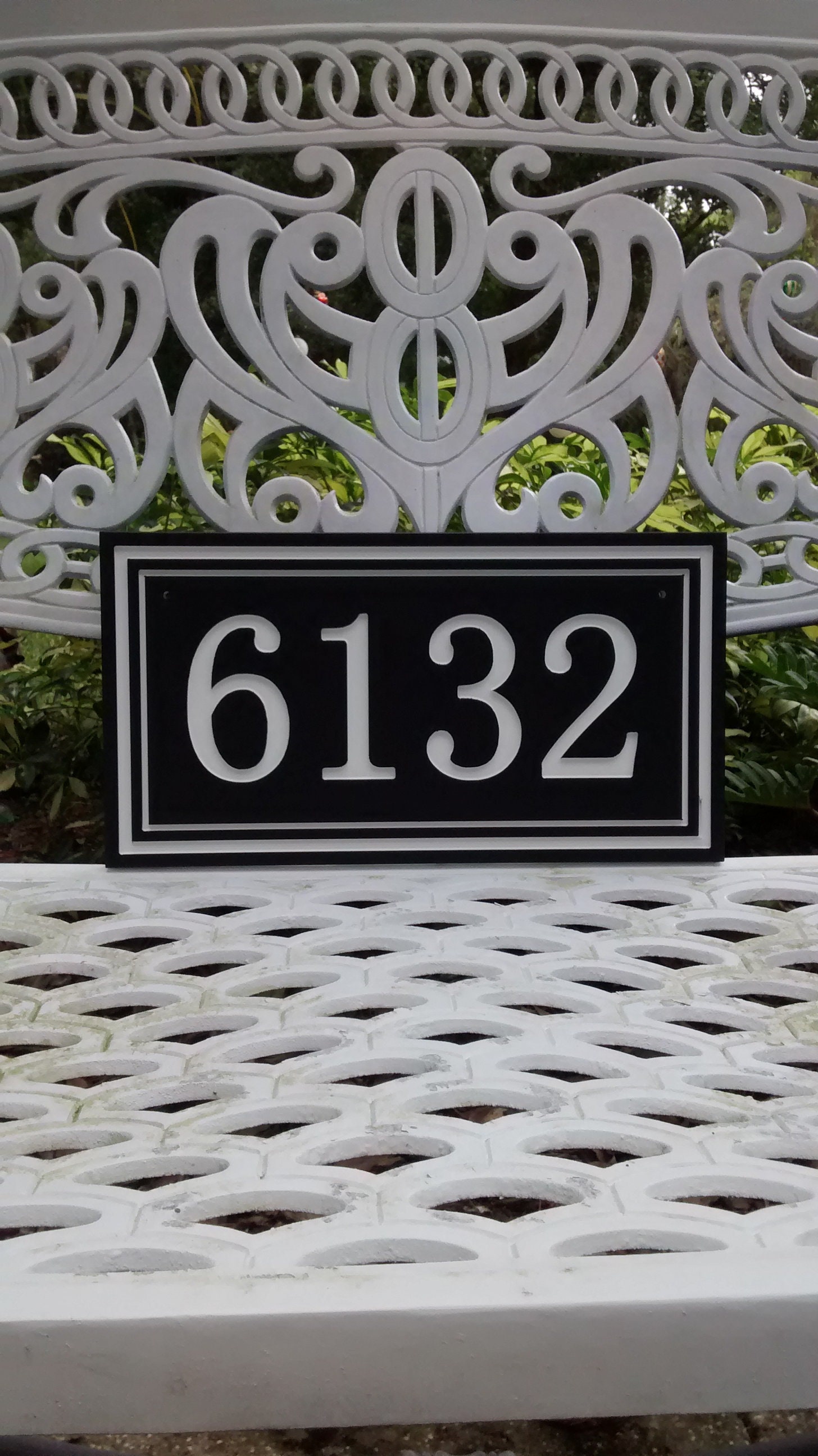 Address Sign House Number House Number Sign House Numbers | Etsy