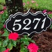 Multiple Address Stake Engraved, Shared Driveway Personalized Sign ...