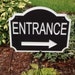 Entrance Sign Shop Sign Business Sign Signs With Arrows - Etsy