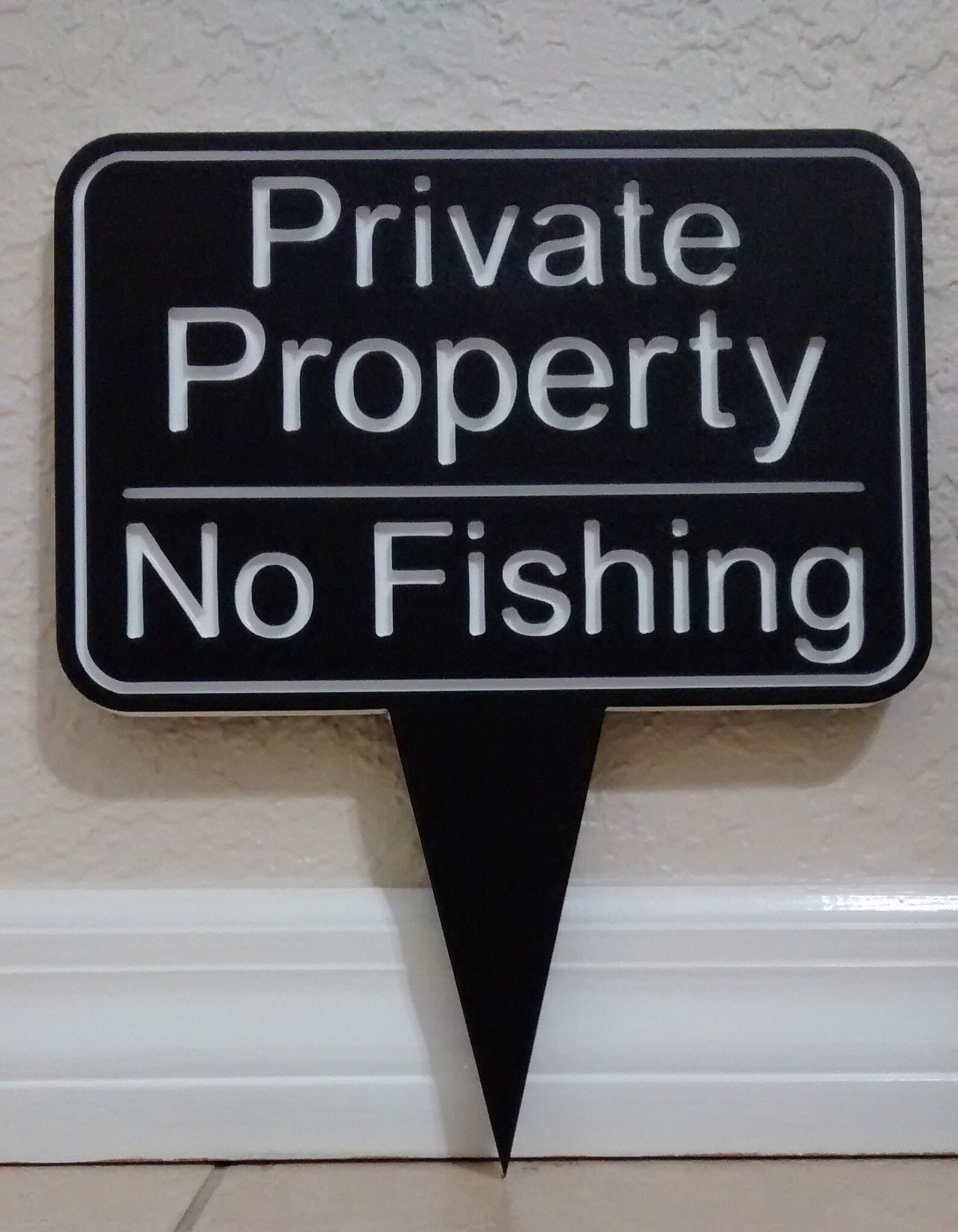 Private Property, No Fishing Sign, Private Residence, No Trespassing ...