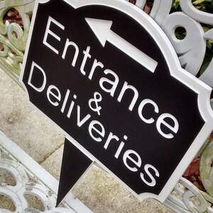 Entrance Sign, Shop Sign, Business Sign, Signs With Arrows, Office ...