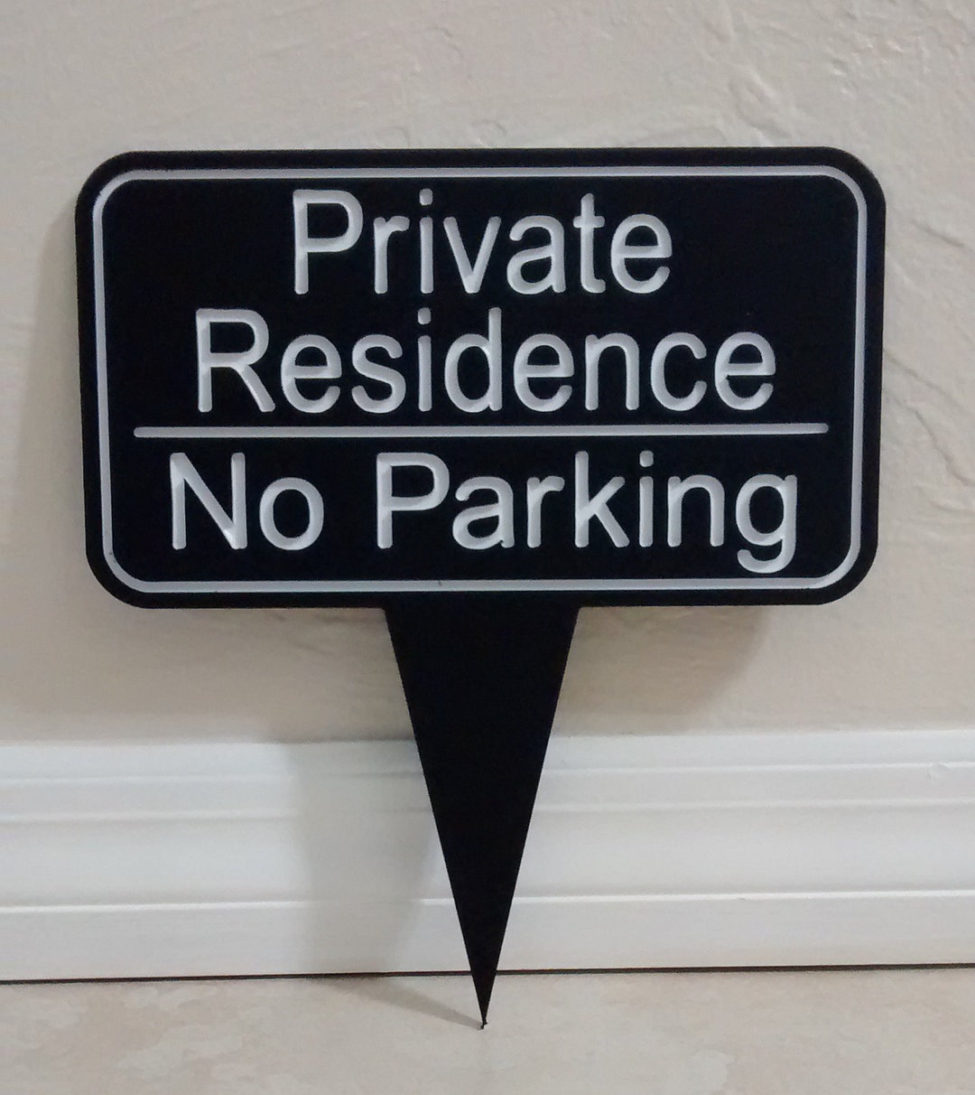 Private Residence Outdoor Sign Yard Sign Warning Sign Lawn - Etsy