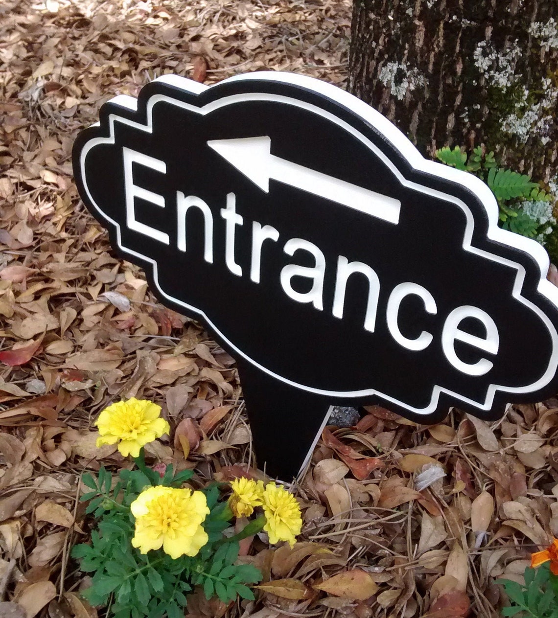 Entrance Sign Directional Sign Enter Sign Business Signage - Etsy