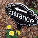Entrance Sign, Directional Sign, Enter Sign, Business Signage, Front ...