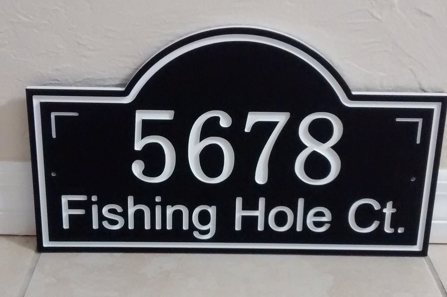 Address Sign House Number House Number Sign House Numbers | Etsy