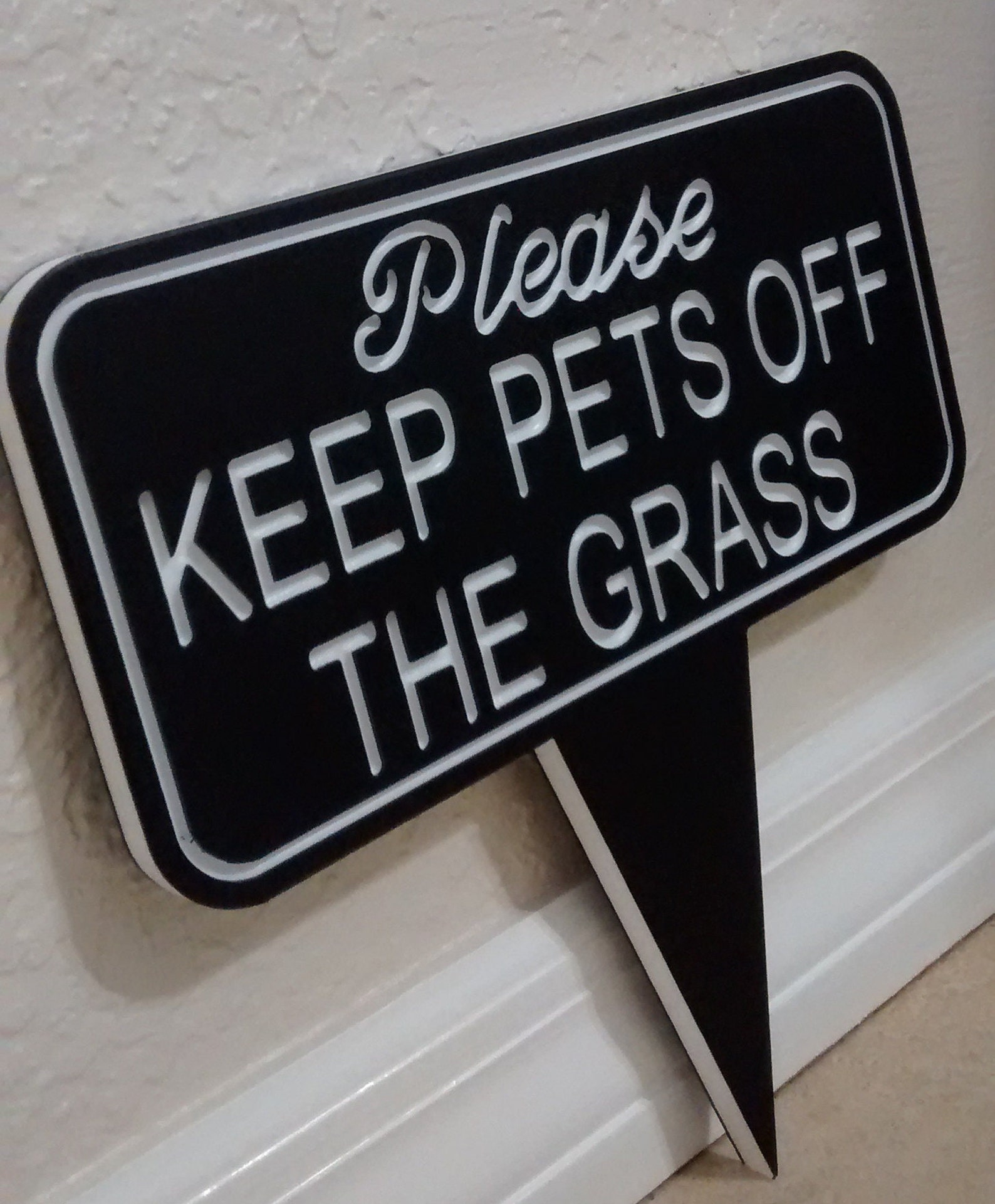 Dog Poop Sign Dog Sign Curb Your Dog Please Clean up After - Etsy