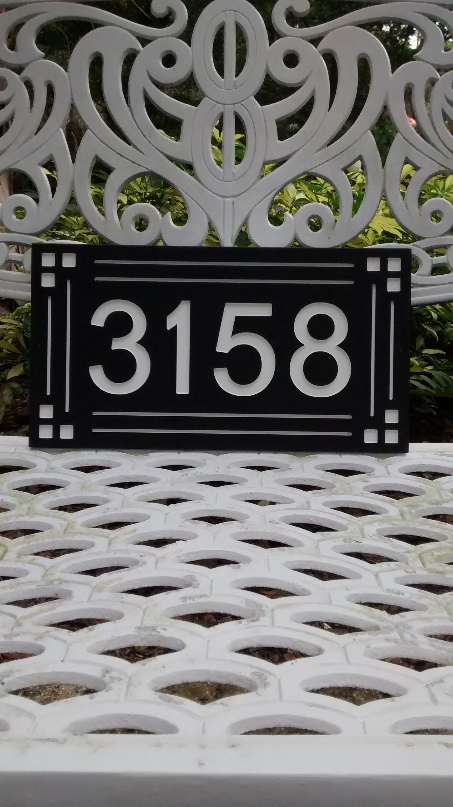 Home Number, Home Numbers, House Sign, House Plaque, Home Address Sign ...